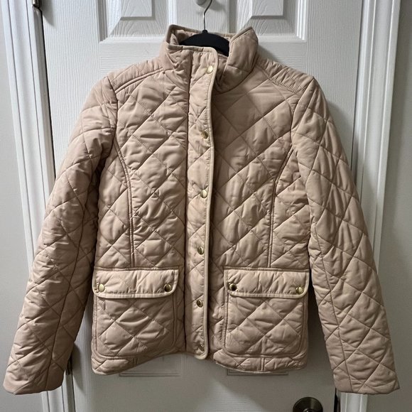 J. Crew Factory | Jackets & Coats | Jcrew Factory Quilted Jacket Xs ...